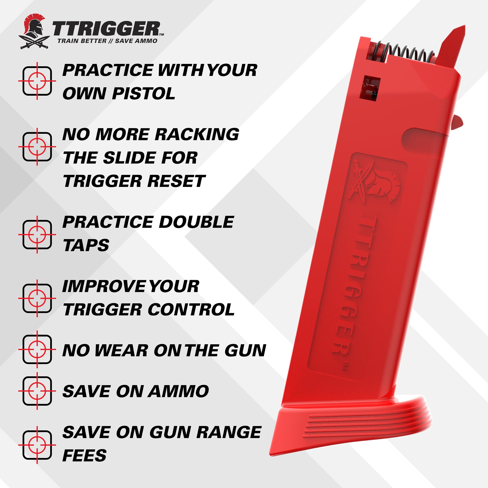 TTRIGGER Dry Fire Training Magazine for Glock Owners – TTrigger